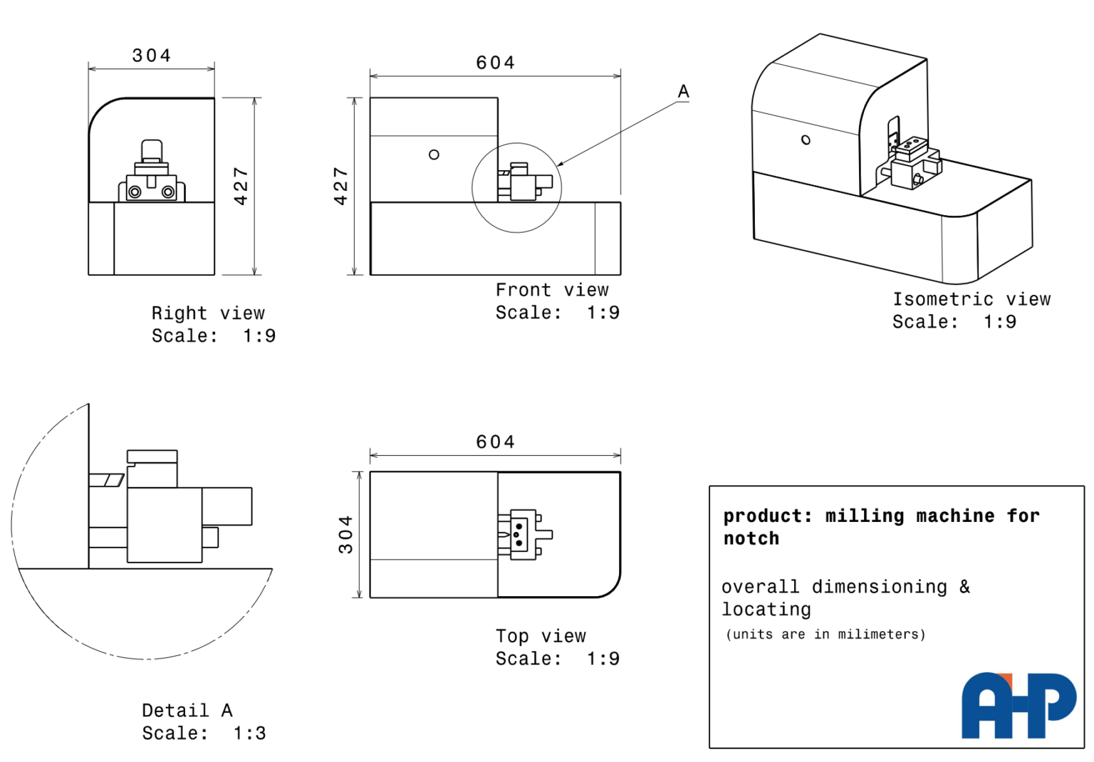 Notch Milling Machine for Pendulum Tester-Charpy - AHP PLASTIK MAKINA
