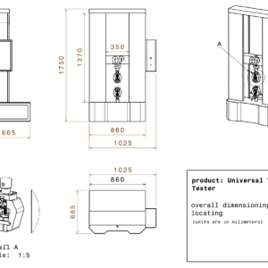 Universal Tensile Compression Tester (UTM) - AHP PLASTIK MAKINA