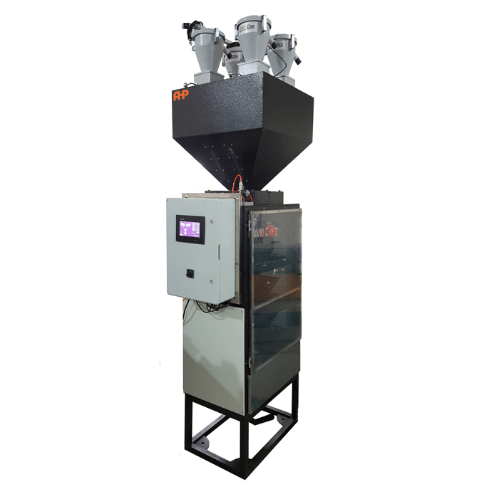Batch Dosing Mixer for Granulated Materials - AHP PLASTIK MAKINA